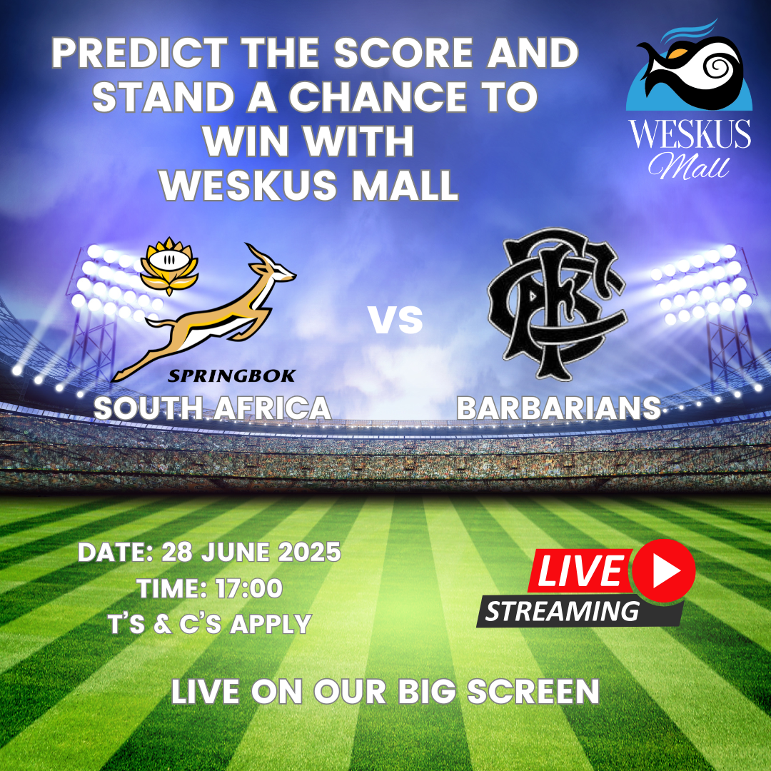 Predict the Score and stand a chance to win with Weskus Mall – Weskus Mall